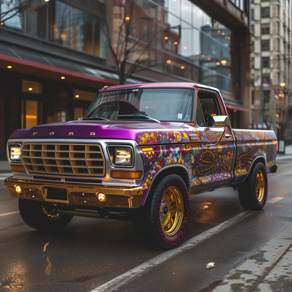 The Most Insane Custom Paint Jobs for Each Pickup Truck Brand