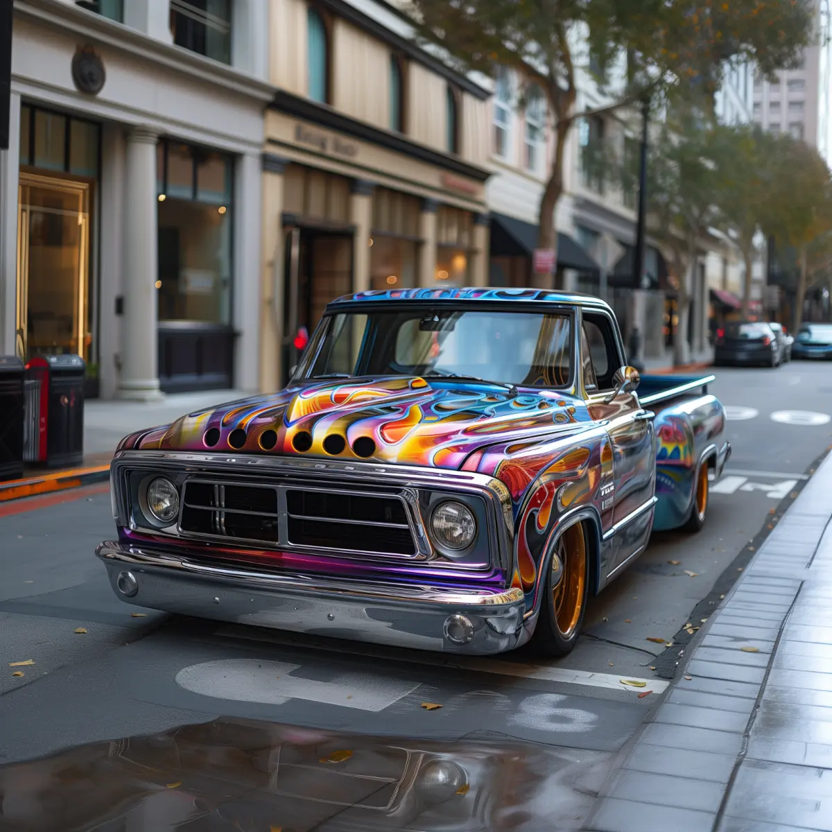 The Most Insane Custom Paint Jobs for Each Pickup Truck Brand