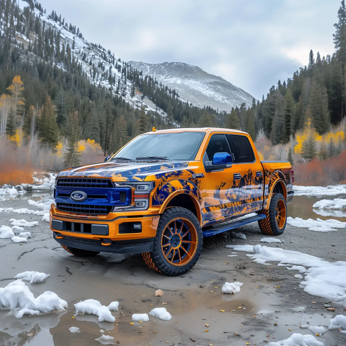 The Most Insane Custom Paint Jobs for Each Pickup Truck Brand