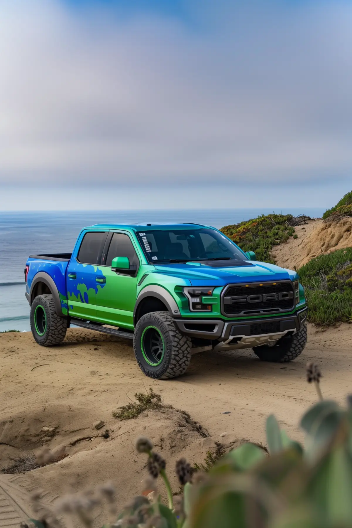 Jaw-Dropping Blue Custom Trucks You'll Now Want to Own